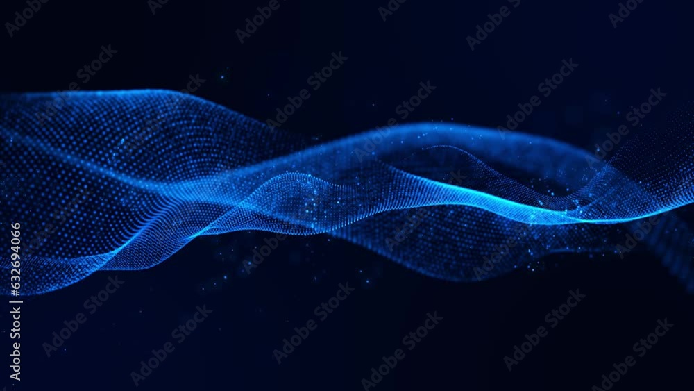 Abstract Particles Screensaver Background Animation V4.mp4 Stock Video ...