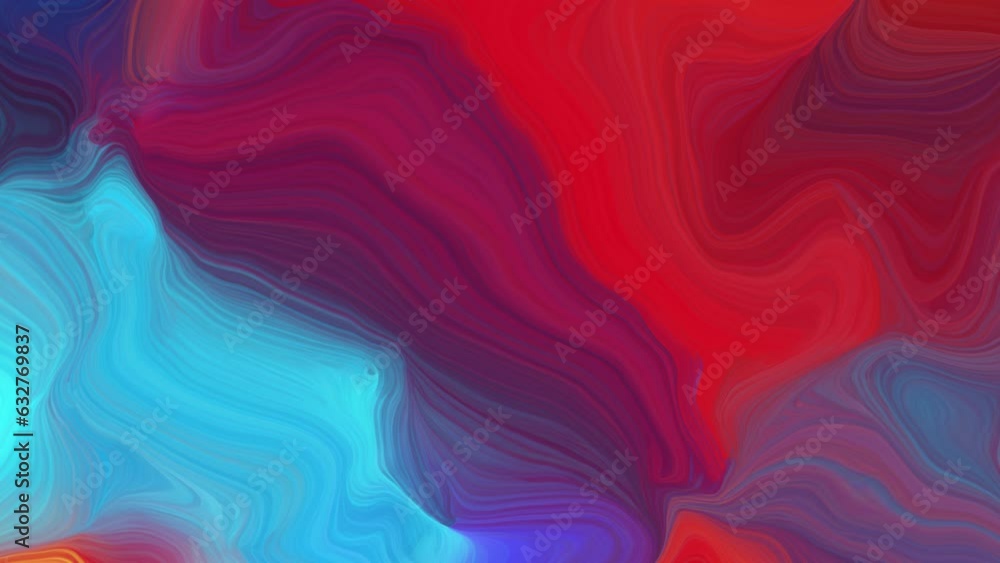 Looped dynamic visions texture, contemporary and mesmerizing abstract ...