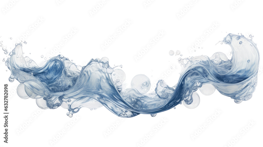 liquid lunar tides frozen in an abstract futuristic 3d texture isolated ...