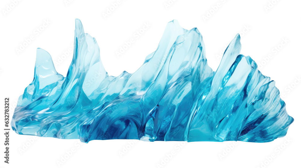 shimmering aquamarine tides frozen in an abstract futuristic 3d texture ...