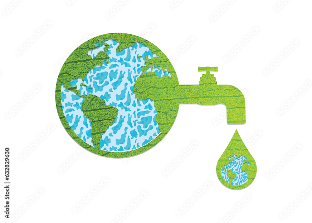 World Water Day Concept. Every Drop Matters. Water day 2024 concept ...