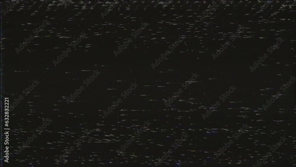 Digital Glitch Distortion Old VHS Glitches Static Noise malfunction of ...