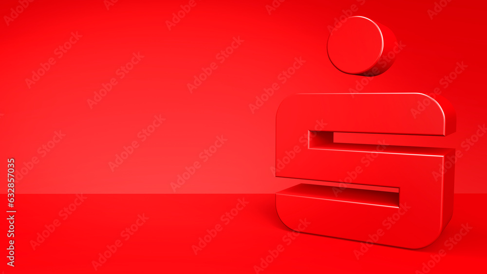 Sparkasse Logo Tisch Präsentation Banner Design Stock Photo | Adobe Stock