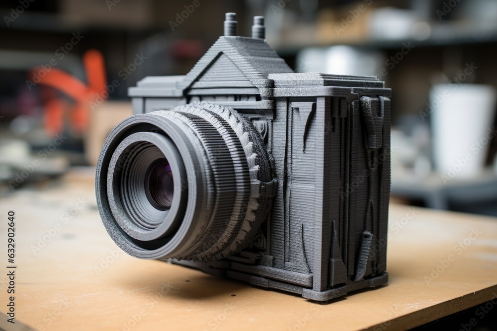 3d printed pinhole camera model Stock Photo | Adobe Stock