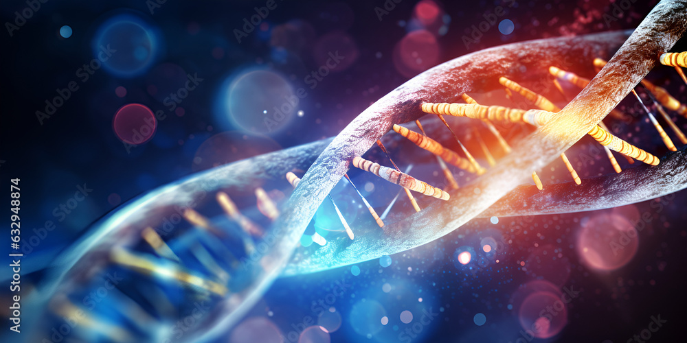Dna structure of human cell biology dna strands molecular structure ...