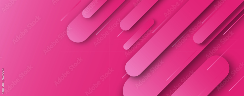 Abstract pink background. 3d pink lines background design. Modern ...