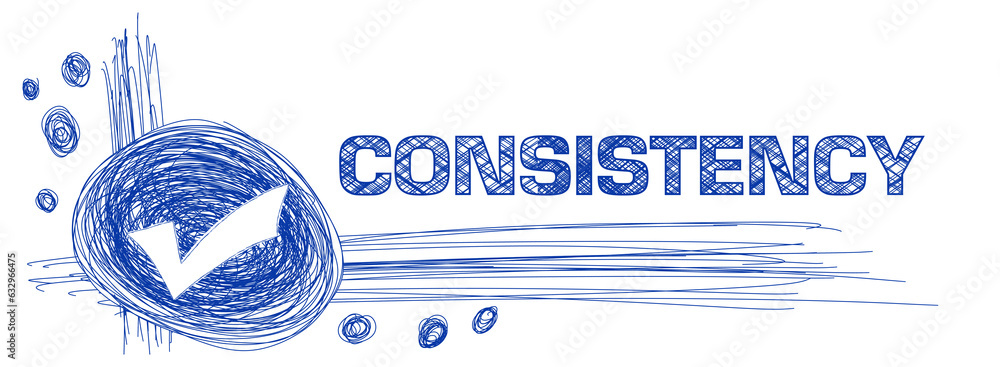 Consistency Blue Pen Ball Pen Tick Mark Scribble Texture Text Stock ...