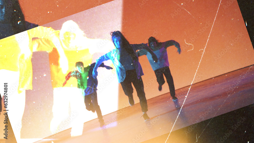 This template features 9 film flicker effects. You can use them to ...