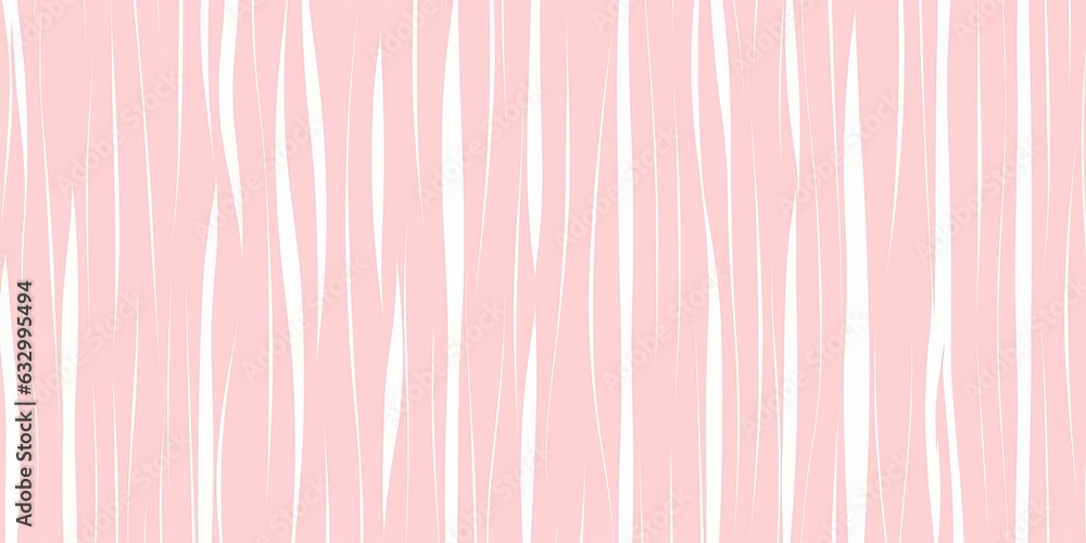 Seamless playful hand drawn light pastel pink pin stripe fabric pattern ...