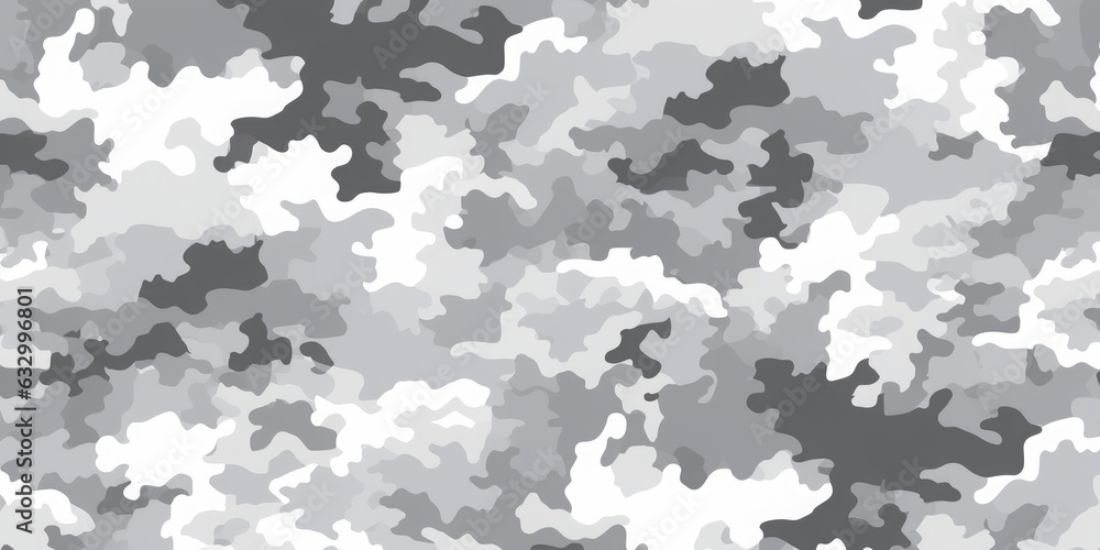 Seamless rough textured military, paintball camouflage pattern in light ...