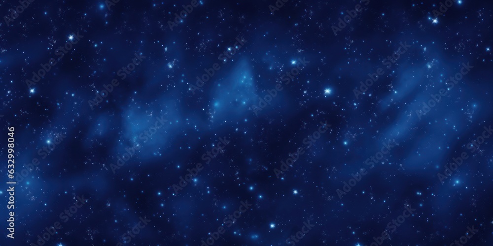 Seamless outer space background texture. Tileable deep royal blue ...