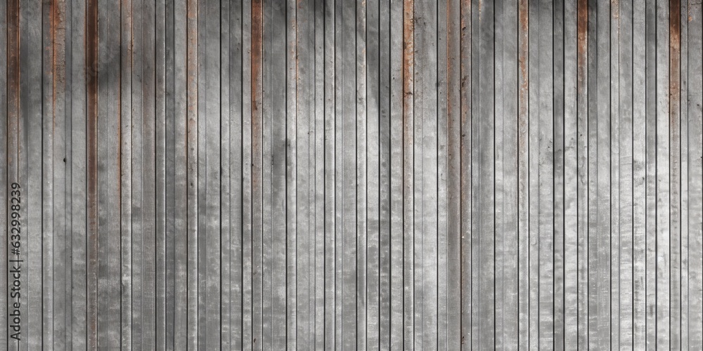 Seamless rusted corrugated sheet metal pattern. grungy metallic ...