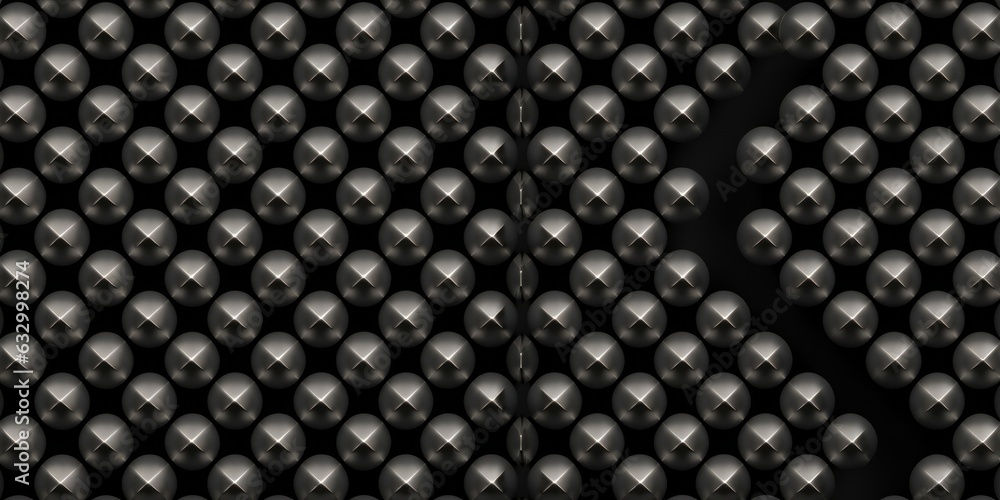 Knurling dark metal diamond studs seamless texture. Industrial ...