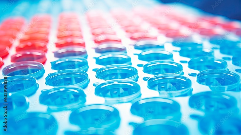 Foto de 96-Well Elisa Microplate for Enzyme-Linked Immunosorbent Assay ...