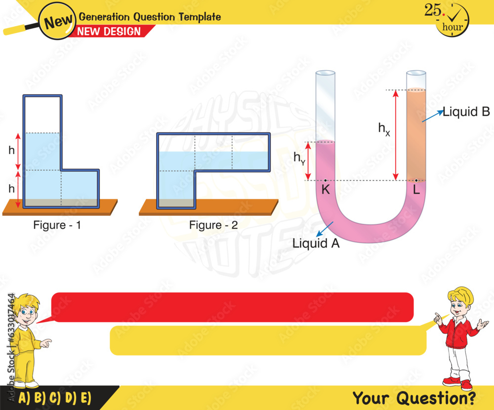 Physics, pressure and lifting force, archimedes principle, pressure of ...