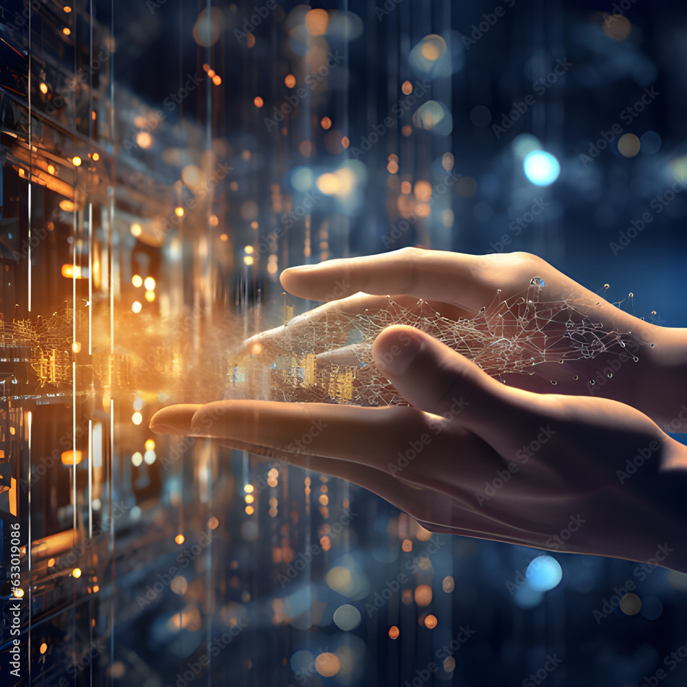 Networks and artificial intelligence technology or Chatbot Chat AI to ... Networks and artificial intelligence technology or Chatbot Chat AI to ...