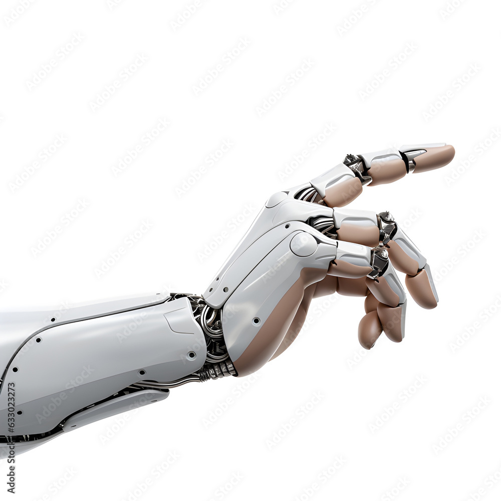 AI robot hand, innovation in the future of technology Stock ...