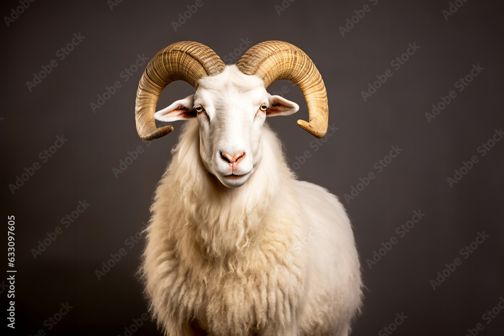 Ram and Lamb during Eid ul-Adha, Islamic Sacrifice Feast, Kurban ...