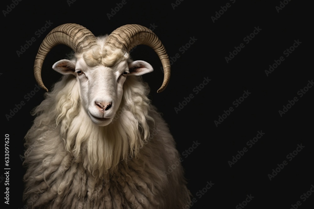 Ram and Lamb during Eid ul-Adha, Islamic Sacrifice Feast, Kurban ...