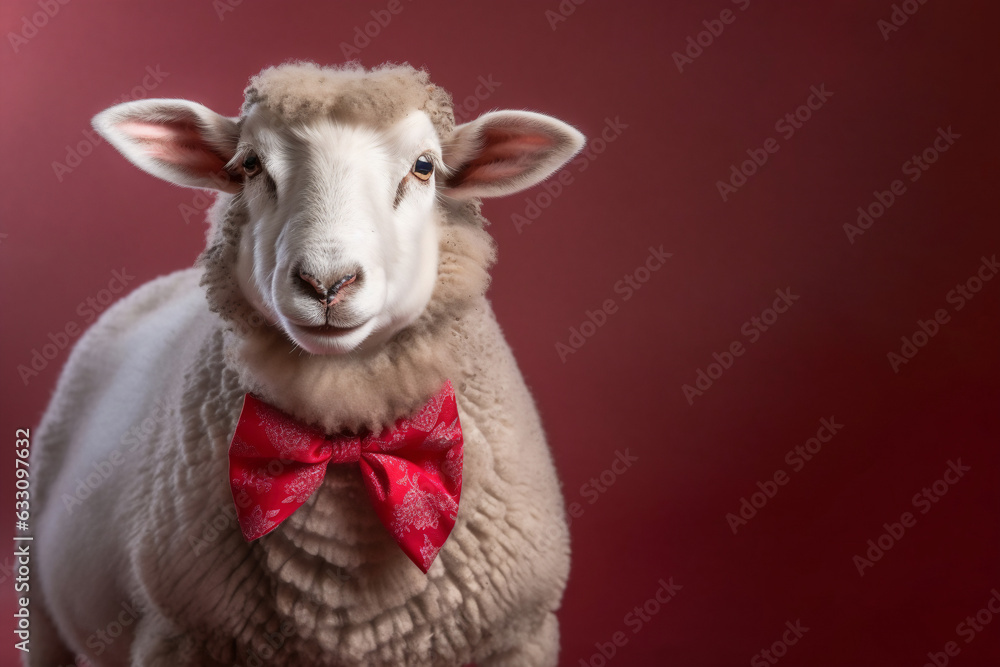 Ram and Lamb during Eid ul-Adha, Islamic Sacrifice Feast, Kurban ...
