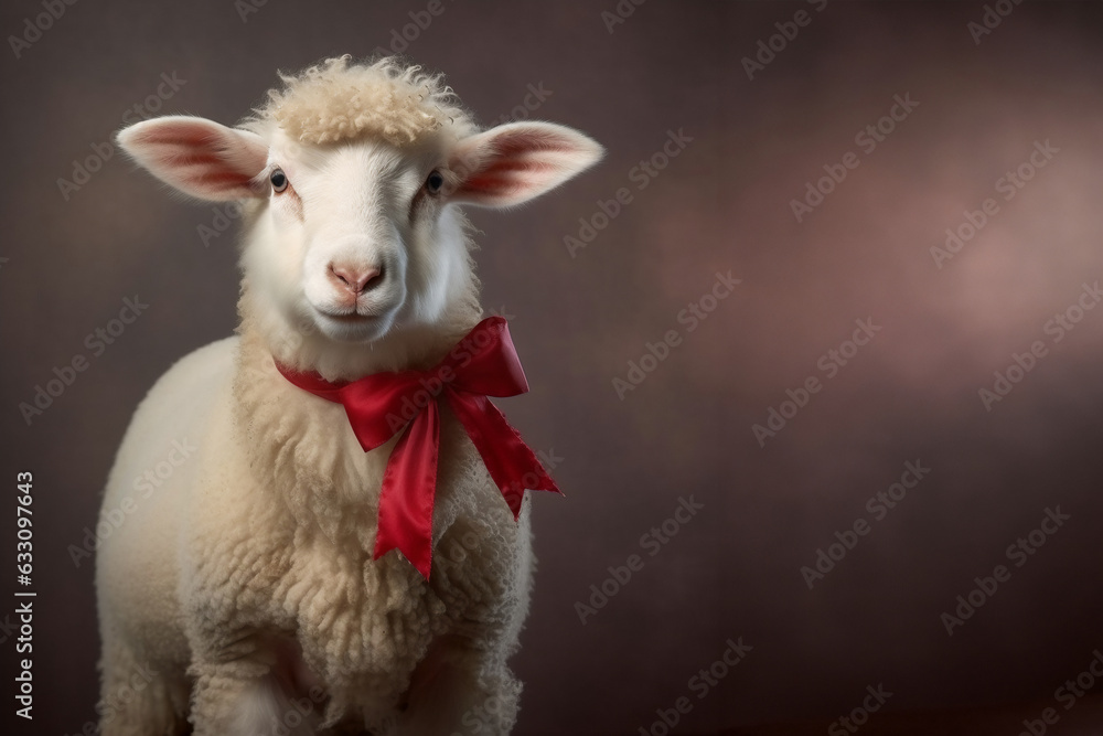 Ram and Lamb during Eid ul-Adha, Islamic Sacrifice Feast, Kurban ...