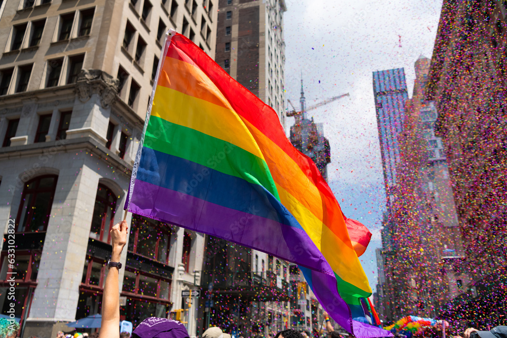 Rainbow flag Lgbt pride. gay pride flag freedm end equity diversity ...