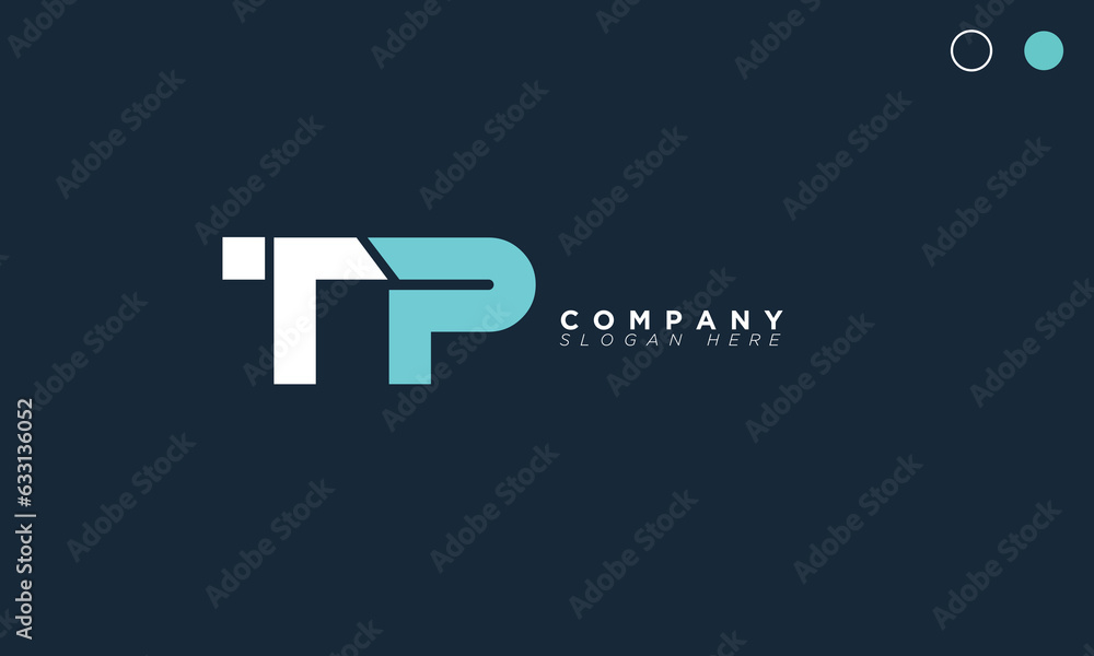 TP Alphabet letters Initials Monogram logo PT, T and P Stock Vector ...