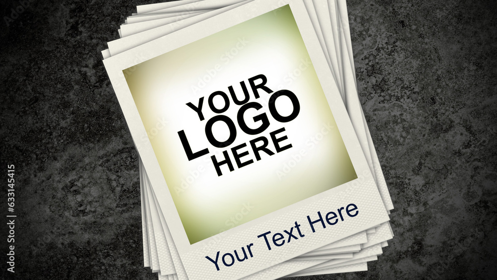 Instant Camera Logo Reveal modèle Stock | Adobe Stock