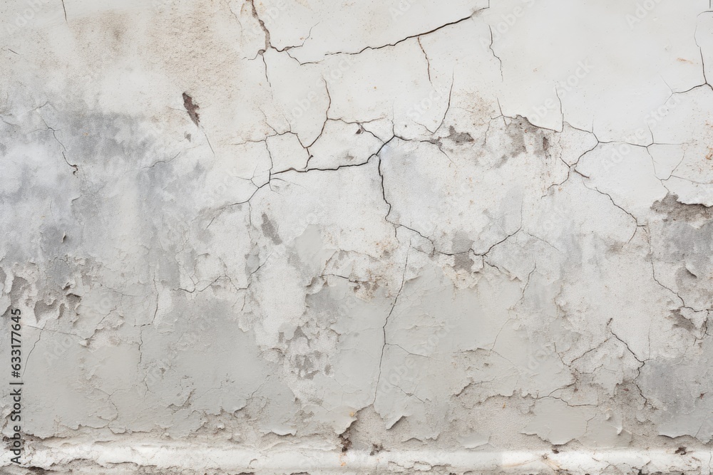 The issue of moisture damage is causing cracks and surface texture ...