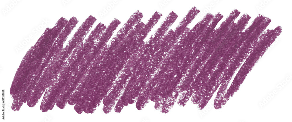 Draw a dark purple pencil line separately on a transparent background ...