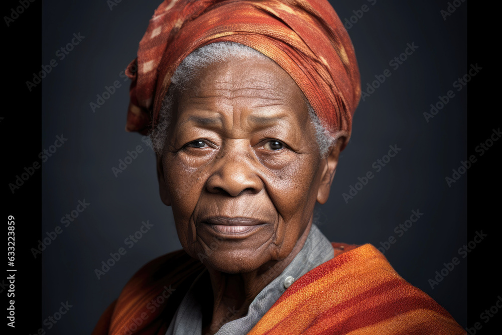 photograph of African american old lady portrait, Beautiful african ... photograph of African american old lady portrait, Beautiful african ...