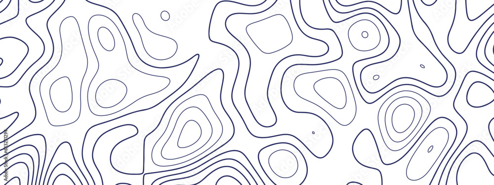 Geographic mountain topographic map grid. Elevation graphic contour ...