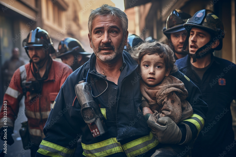 Rescuers help people who are in trouble. Lifeguards are brave. Rescue ...