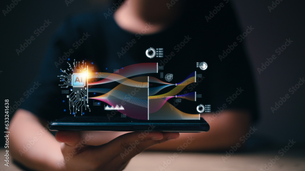 AI, Artificial Intelligence, technology smart robot AI, artificial ...