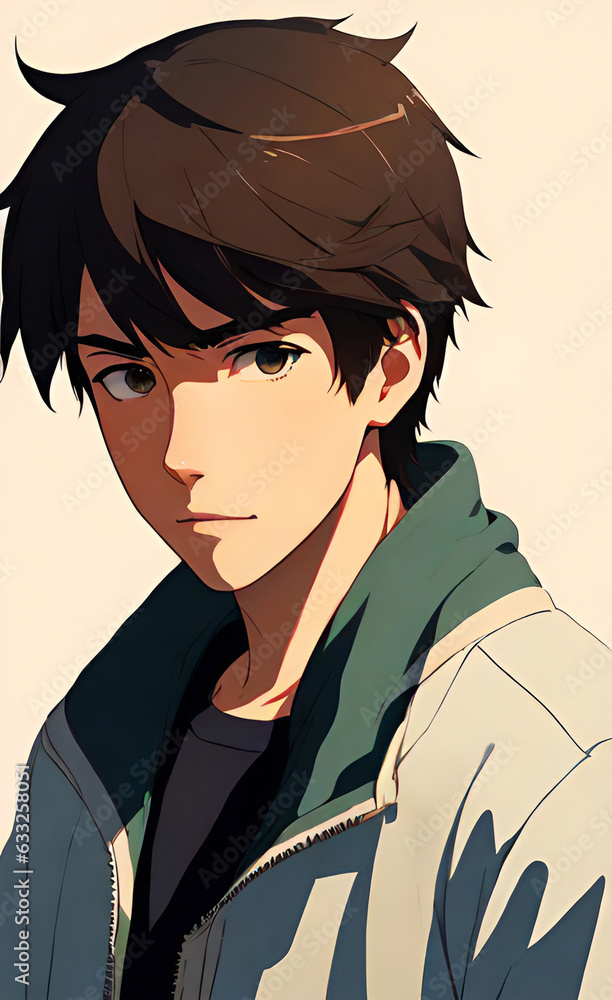 Anime man, mysterious man in suit, anime boy going to a party, anime ...