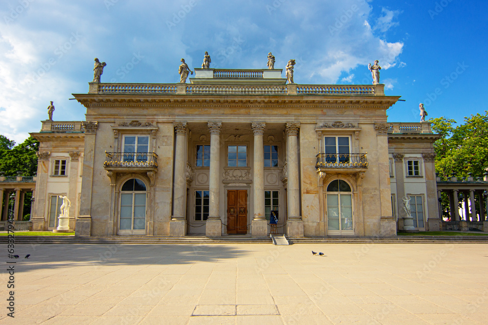 The Palace on the Isle (Palac Na Wyspie) also known as Baths Palace ...