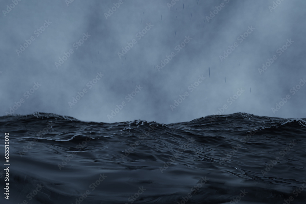 stormy ocean background. big waves in the sea. Ocean Waves During a ...