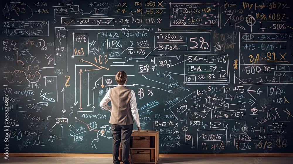 Teacher utilizes a whiteboard to unravel intricate mathematical ... Teacher utilizes a whiteboard to unravel intricate mathematical ...
