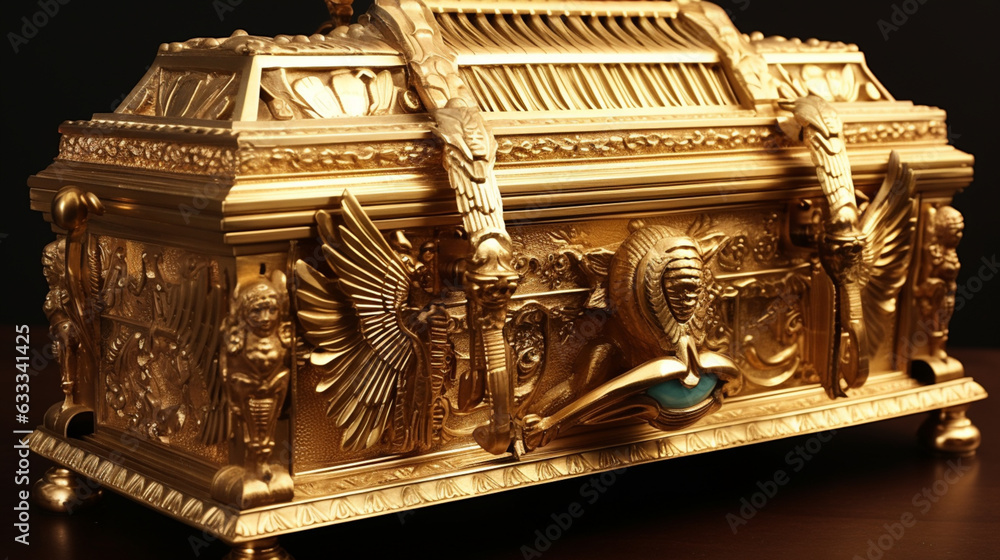 Ark of the Covenant: Mystical Relic of History Stock Illustration ...