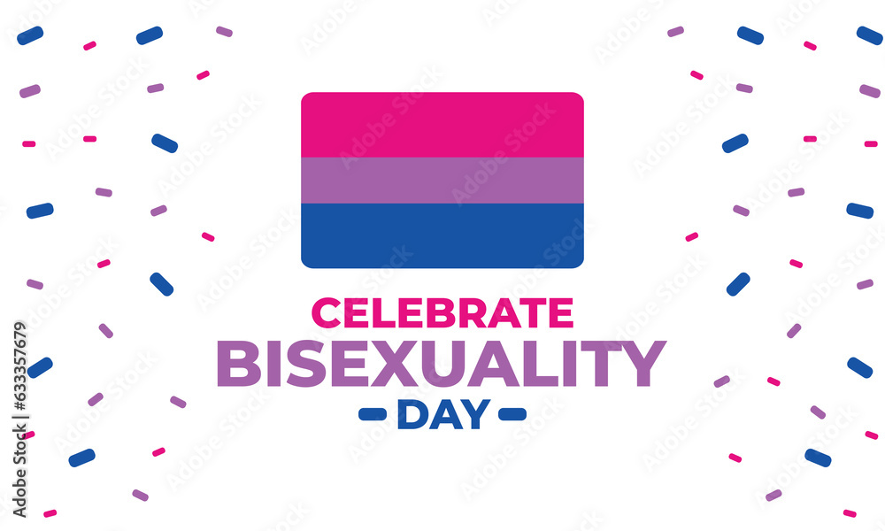 Celebrate Bisexuality Day. Bisexual Pride and Bi Visibility Day ...