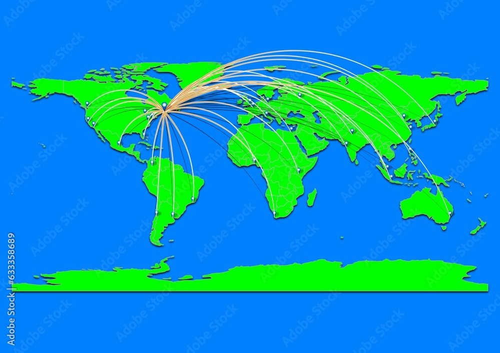 Vibrant Moncton, Canada map - Export concept map for Moncton, Canada on ...