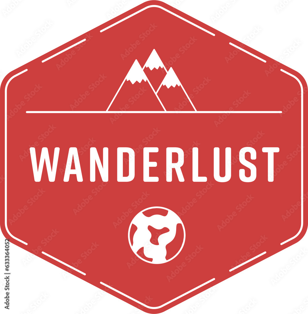 Digital png illustration of wanderlust text on transparent background ...