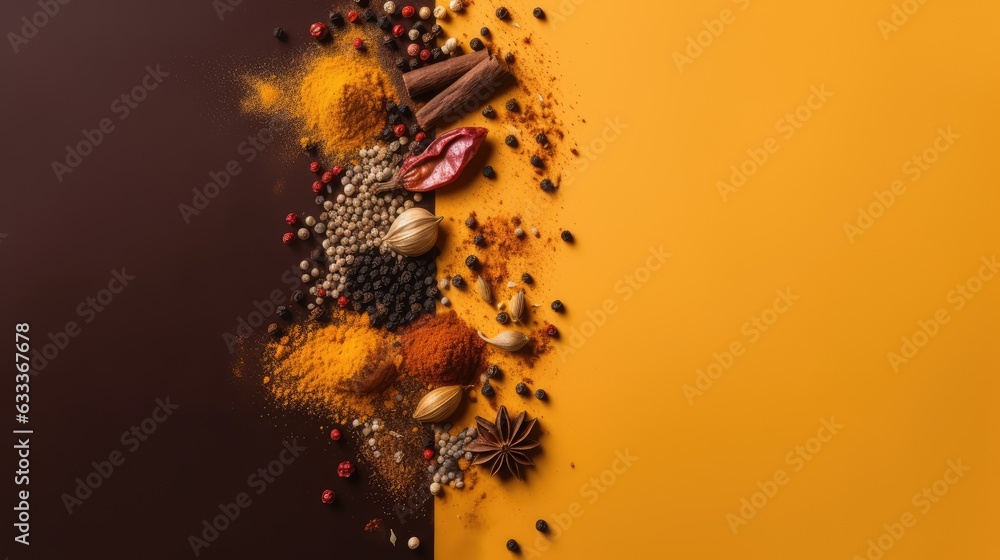 indian spices Stock Illustration | Adobe Stock