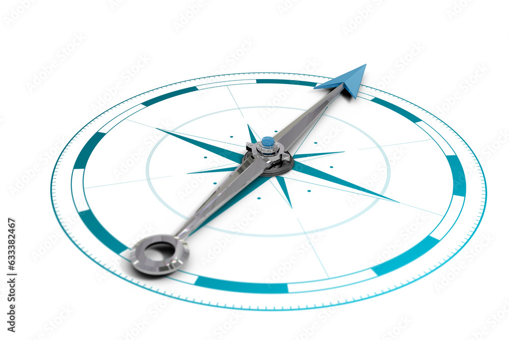 Digital png illustration of blue compass on transparent background ...
