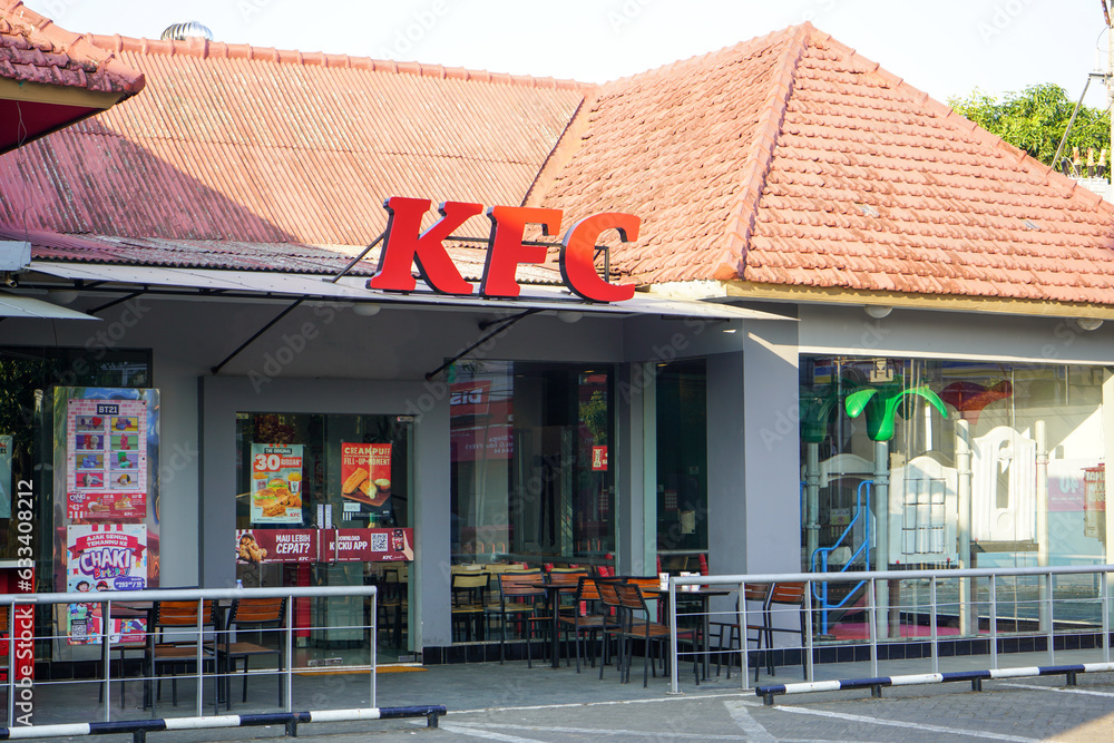 Jepara, Indonesia - August 06, 2023 : KFC (Kentucky Fried Chicken) is ...