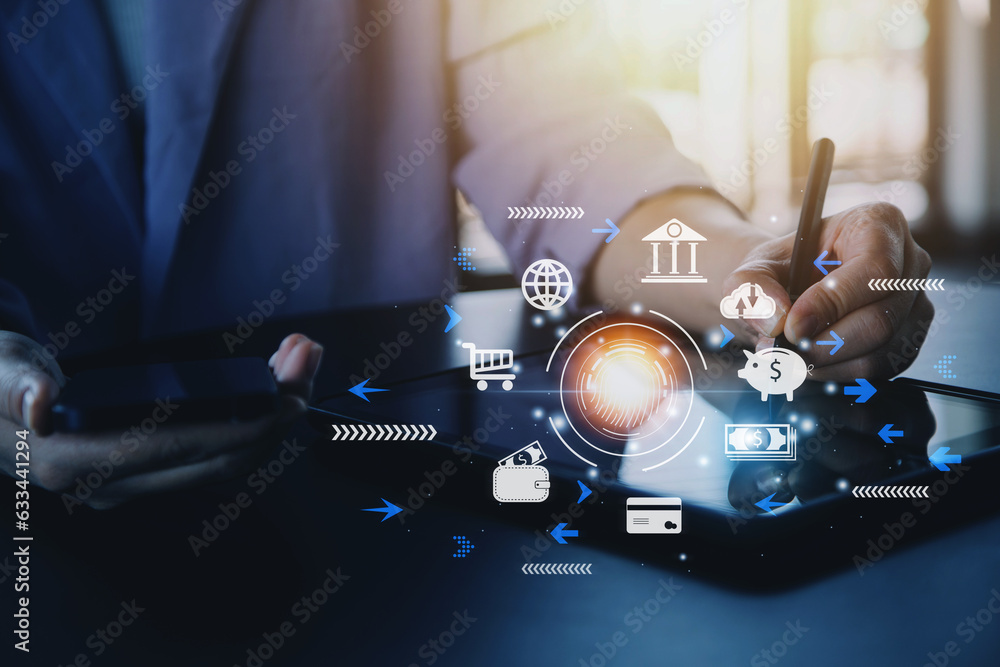 futuristic digital processing of biometric identification fingerprint ...