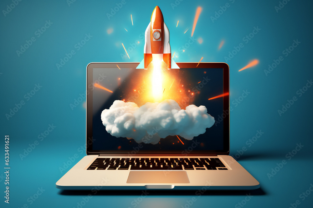 Rocket launched with a nuclear warhead autonomously from a laptop ...