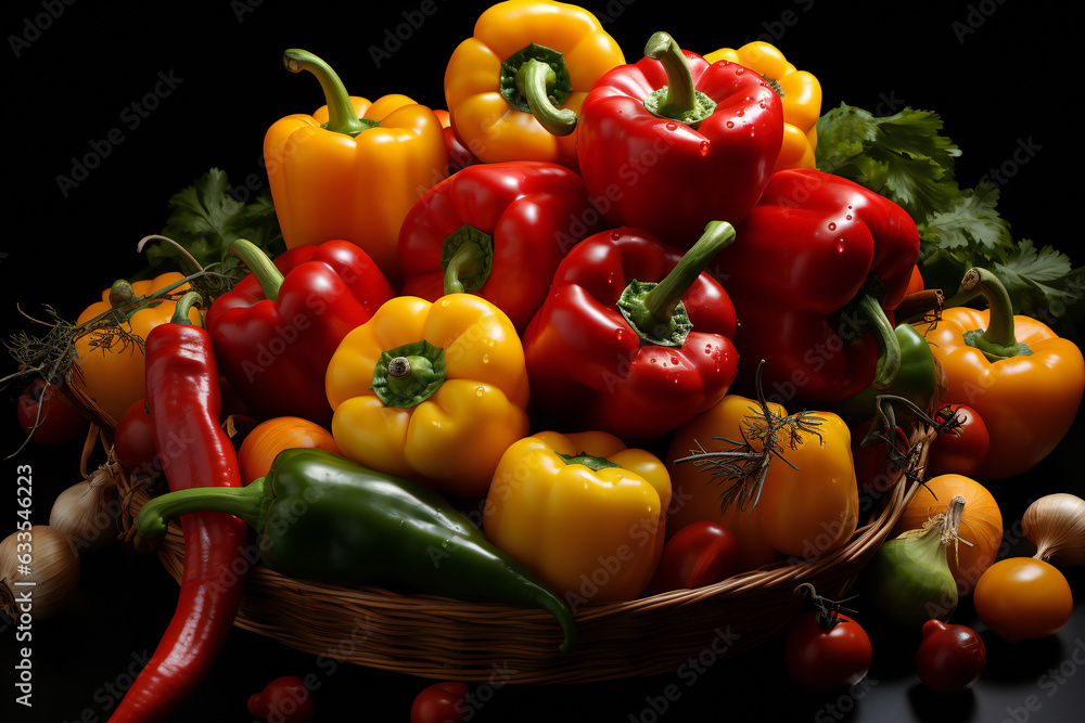 Health Benefits of Healthy Food Fruits, Vegetables, Salad, Whole Grains ...