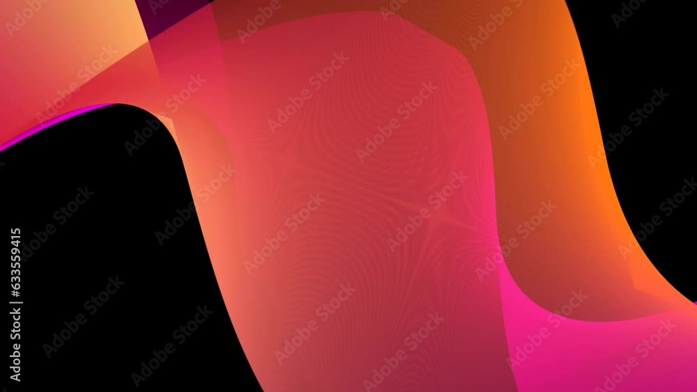 wave color background with soft gradient pink and orange color for ...