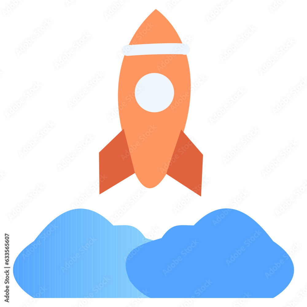 Rocket icon: "Symbolizing speed, progress, and innovation, representing ...